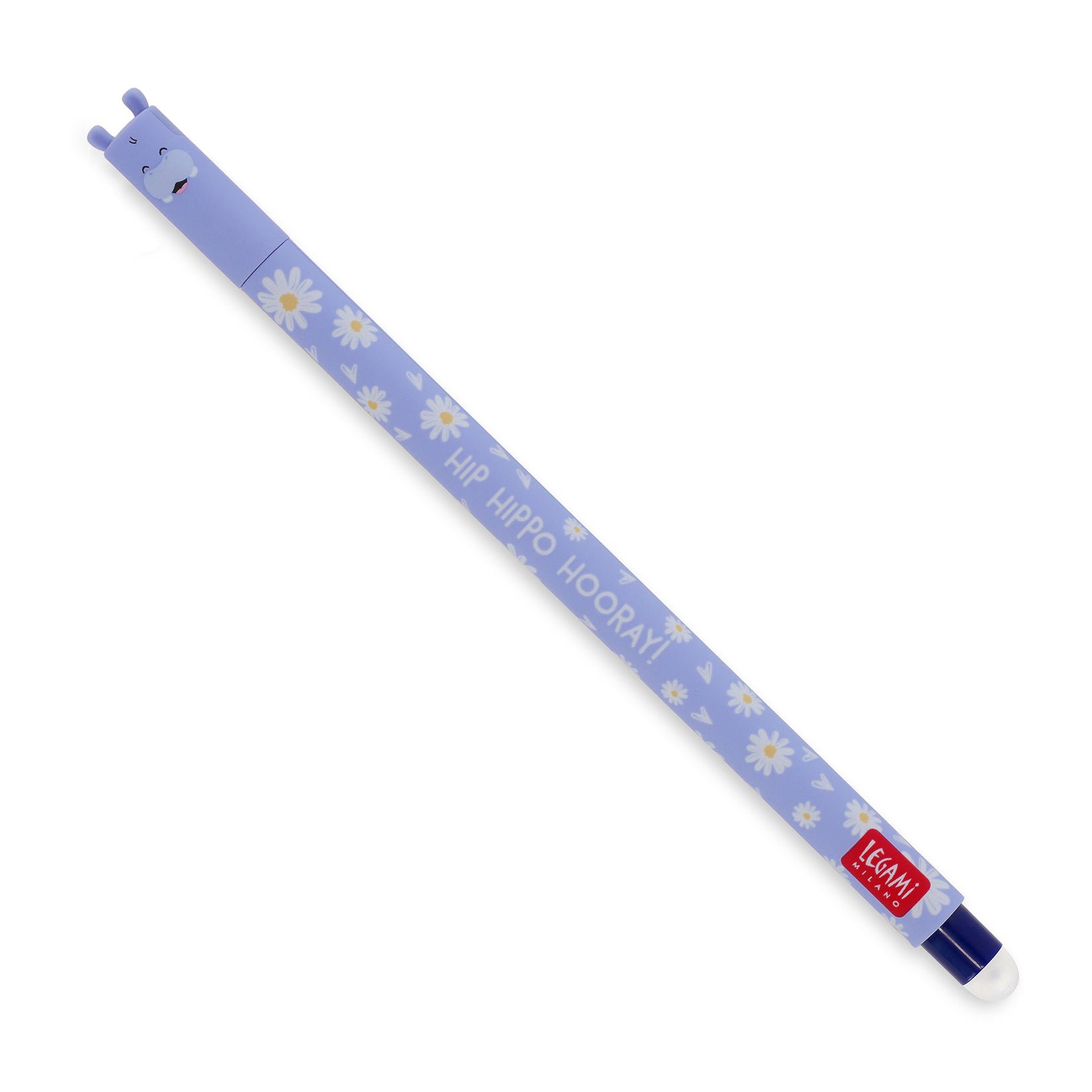 Hippo — Erasable Gel Pen | Legami | BeoVERDE – BeoVERDE Ireland